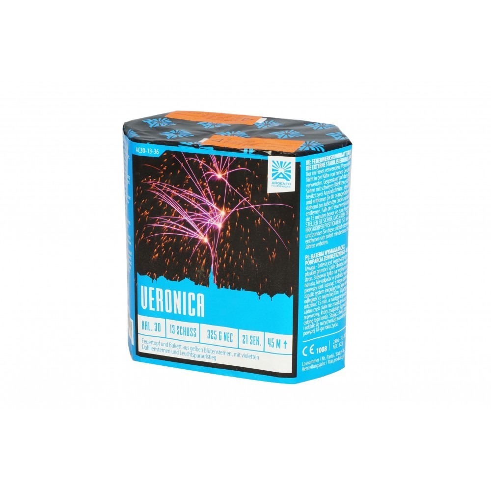 Argento Veronica 13 Schuss Batterie | Pyrodimension Feuerwerk Shop
