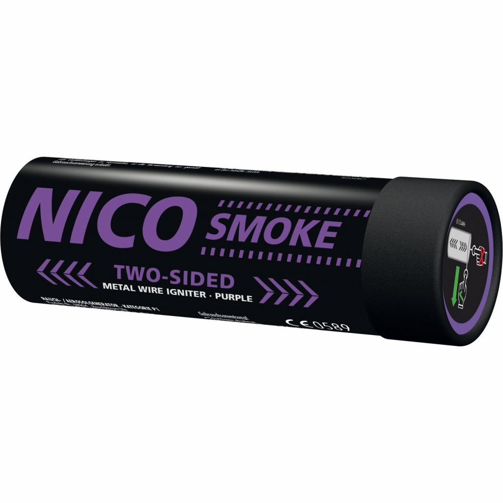NICO Smoke Lila two sided (1 Stück) | Pyrodimension Feuerwerk Shop