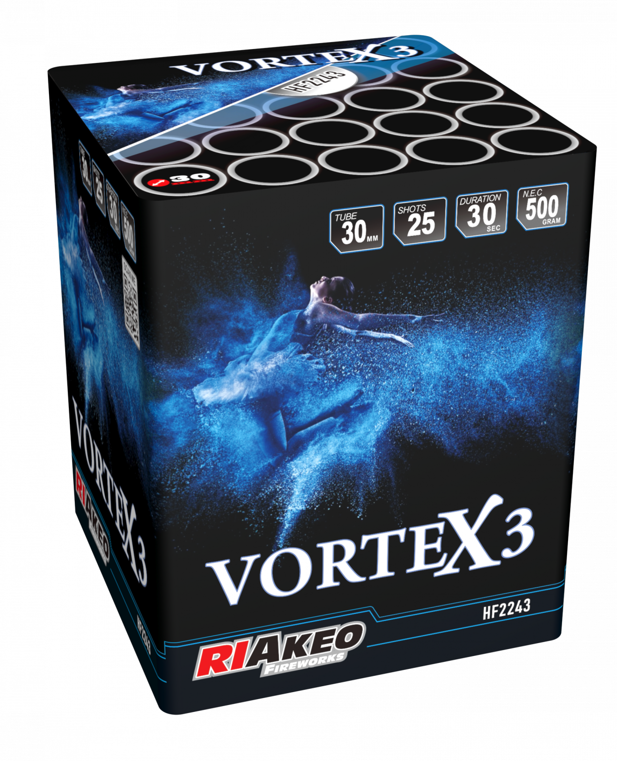 Riakeo Vortex 3 - 25 Schuss Batterie | Pyrodimension Feuerwerk Shop